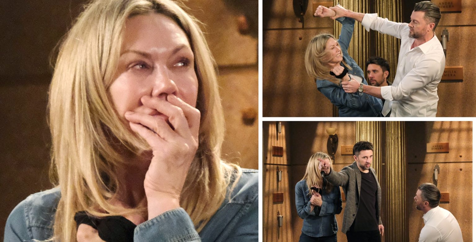 Days of our Lives: Kristen Attacks & Injures Peter in Crypt Brawl ...